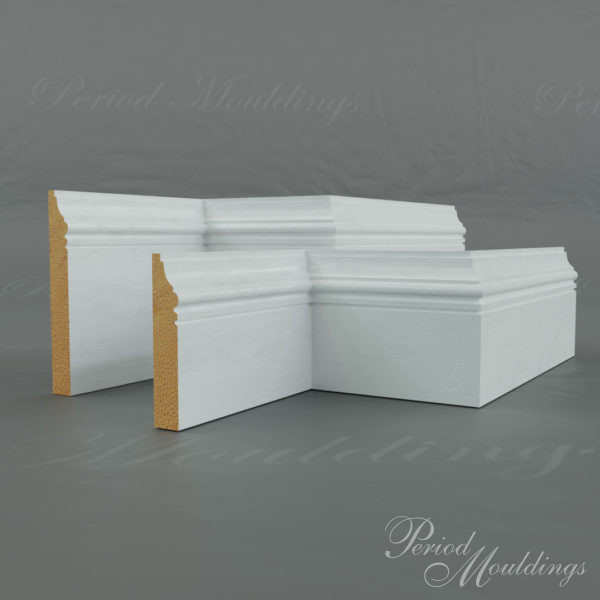 The Benham Edwardian Skirting Board - Period Mouldings: Traditional ...