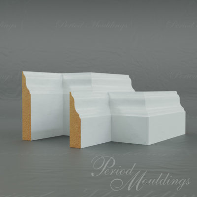 The Kilburn Edwardian Skirting Board - Period Mouldings: Traditional ...