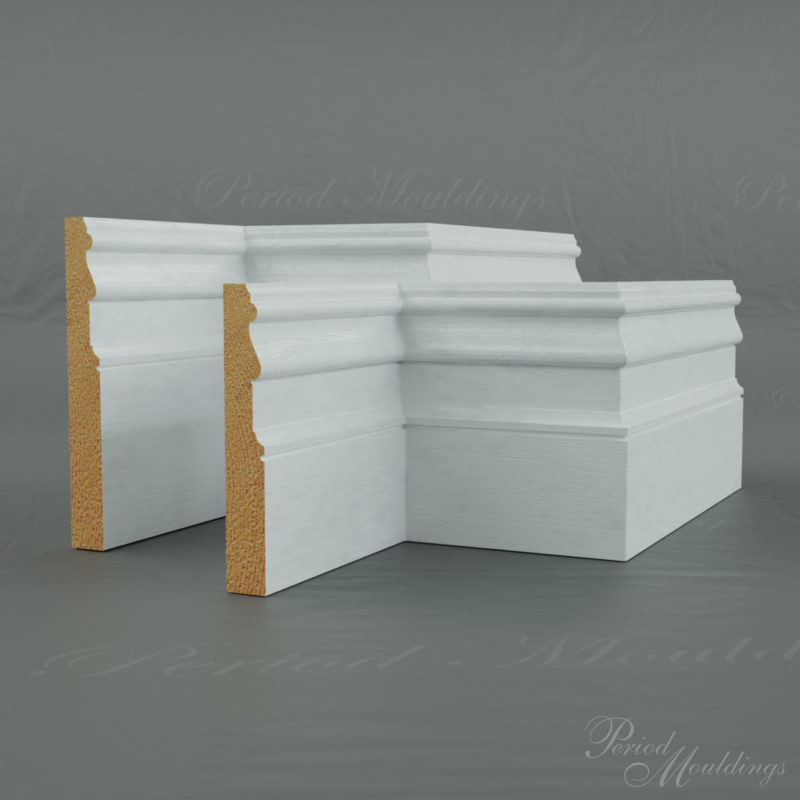 The Rutherford Victorian Skirting Board - Period Mouldings: Traditional ...